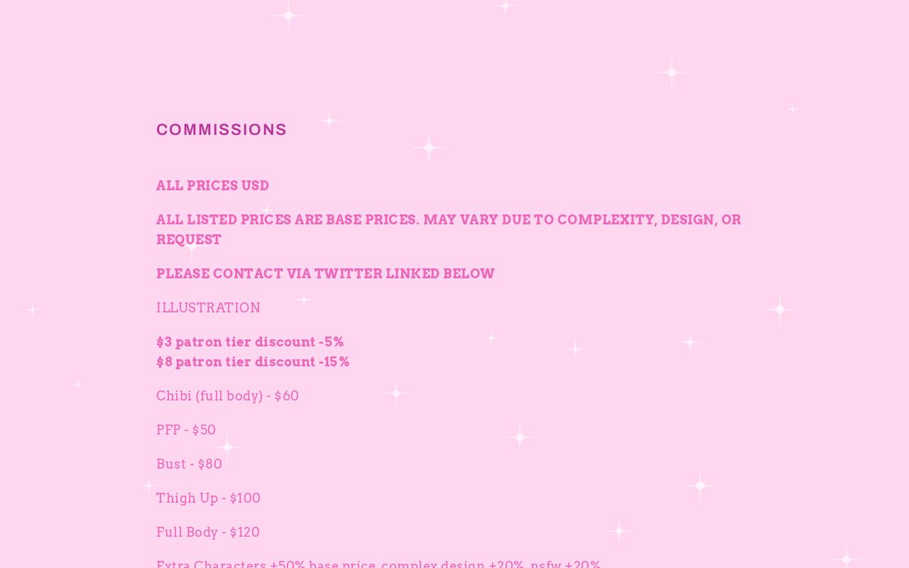 Celestial Commissions